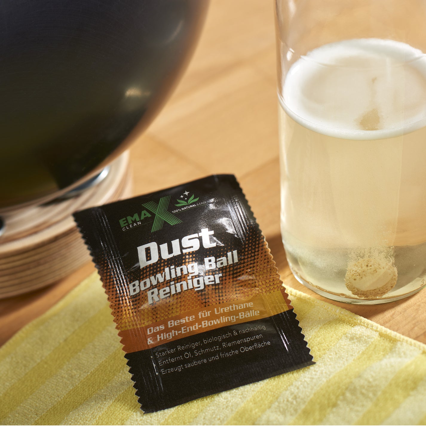 Hochleistung Bowling Ball Reiniger Dust von EMAX Clean – Emax-Clean